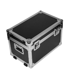 Silent Sound System Rolling PartyFX ProX Multipurpose Locking Flight Case w/Rubber Lining and Handle