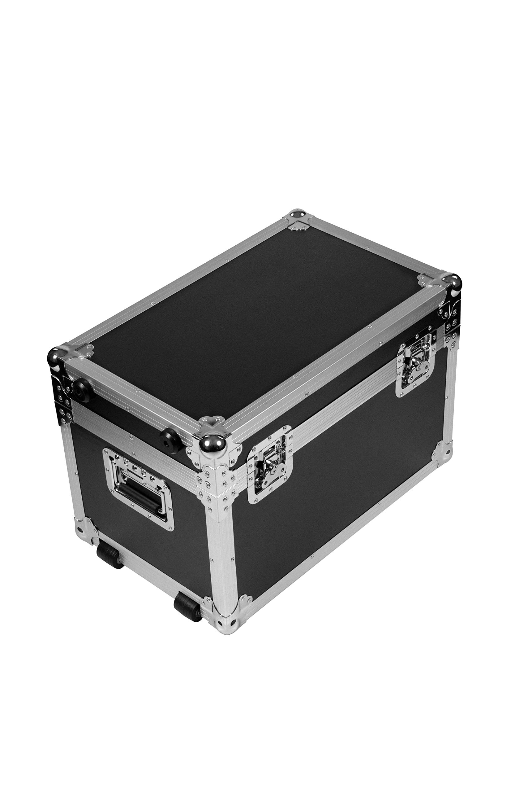 Silent Sound System Rolling PartyFX ProX Multipurpose Locking Flight Case w/Rubber Lining and Handle