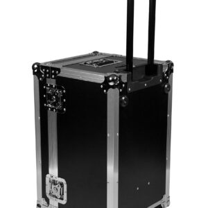 Silent Sound System Rolling PartyFX ProX Multipurpose Locking Flight Case w/Rubber Lining and Handle