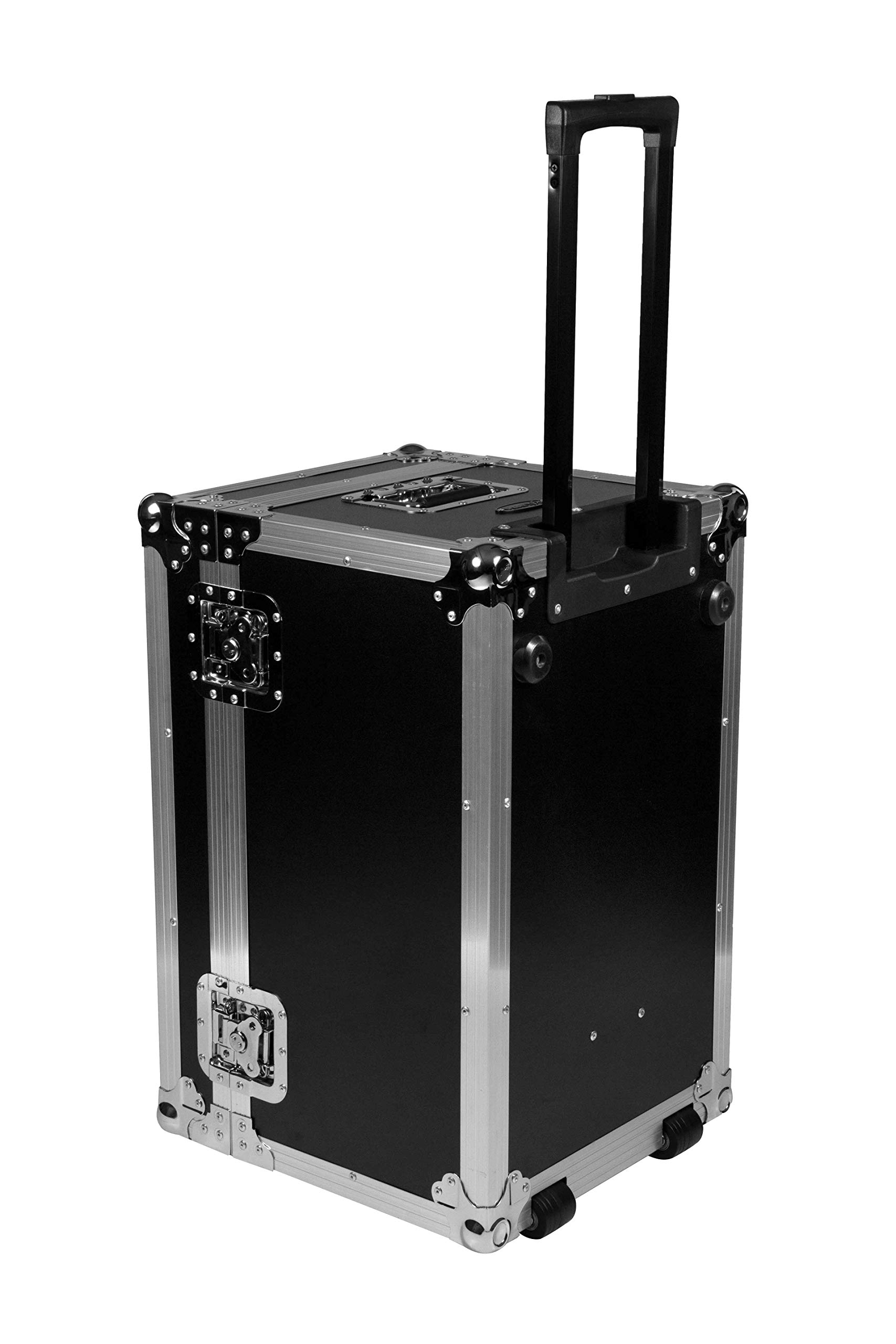 Silent Sound System Rolling PartyFX ProX Multipurpose Locking Flight Case w/Rubber Lining and Handle