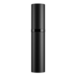 travel refillable perfume bottle, mini portable perfume empty atomizer with fine spray pump, leaking proof perfume container for women & men, 5ml (black)