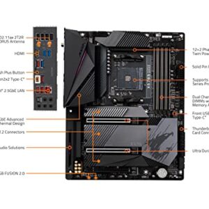 GIGABYTE X570S AORUS PRO AX (AMD Ryzen 3000/ X570S/ PCIe 4.0/ SATA 6Gb/s/USB 3.1/ ATX/Gaming Motherboard)