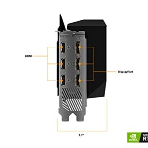 Gigabyte AORUS GeForce RTX 3080 Ti Master 12G Graphics Card, Max Covered Cooling, 12GB 384-bit GDDR6X, GV-N308TAORUS M-12GD Video Card