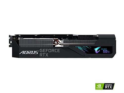 Gigabyte AORUS GeForce RTX 3080 Ti Master 12G Graphics Card, Max Covered Cooling, 12GB 384-bit GDDR6X, GV-N308TAORUS M-12GD Video Card