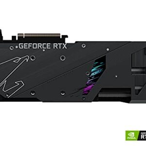 Gigabyte AORUS GeForce RTX 3080 Ti Master 12G Graphics Card, Max Covered Cooling, 12GB 384-bit GDDR6X, GV-N308TAORUS M-12GD Video Card