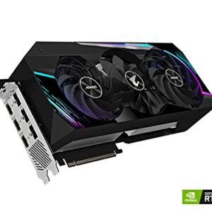 Gigabyte AORUS GeForce RTX 3080 Ti Master 12G Graphics Card, Max Covered Cooling, 12GB 384-bit GDDR6X, GV-N308TAORUS M-12GD Video Card