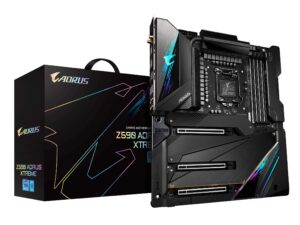 gigabyte z590 aorus xtreme (lga 1200/ intel/ z590/ e-atx/triple m.2/ usb 3.2 gen2x2 type-c/intel wifi 6e/ aquantia 10gbe lan/intel thunderbolt 4/ aorus pro gen4 aic adaptor/gaming motherboard)