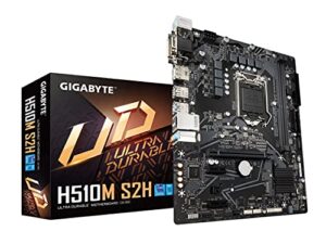 gigabyte h510m s2h (lga 1200/ intel/ h510/ micro-atx/pcie 4.0/ usb 3.2 gen1/ gaming gbe lan/motherboard)