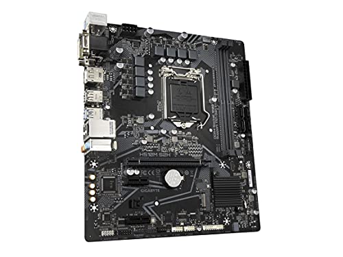 GIGABYTE H510M S2H (LGA 1200/ Intel/ H510/ Micro-ATX/PCIe 4.0/ USB 3.2 Gen1/ Gaming GbE LAN/Motherboard)