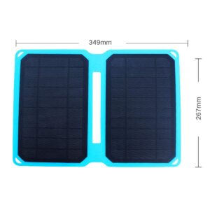 Solar Panel - Camping Solar Panel 10W with USB Port Waterproof Foldable Camping Travel Charger