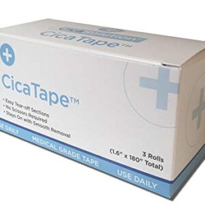 CicaTape Soft Silicone Medical Tape (1.6in x 180in)