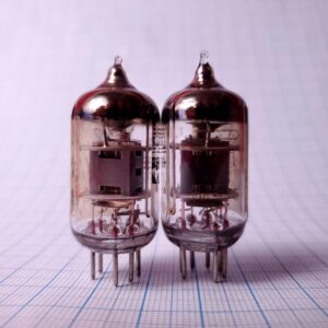 6j1p-ev matched pair 7-pin vacuum tube = upgrade for jan 5654w / cv850 / 6ak5 / 6ak7 / 6j1 / 6j1p / ef95 / 6f32 soviet military for little dot amp iii iv and little bear etc. amps