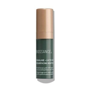 biossance squalane + lactic acid resurfacing night serum - .13 ounce trial size