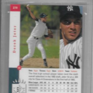 1993 Upper Deck SP Derek Jeter Rookie Card Graded Beckett 8 NM-MT