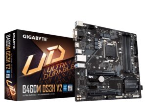 gigabyte b460m ds3h v2 (lga 1200/ intel/ b460/ micro-atx/m.2/ sata 6gb/s/usb 3.2 gen 1/ motherboard)