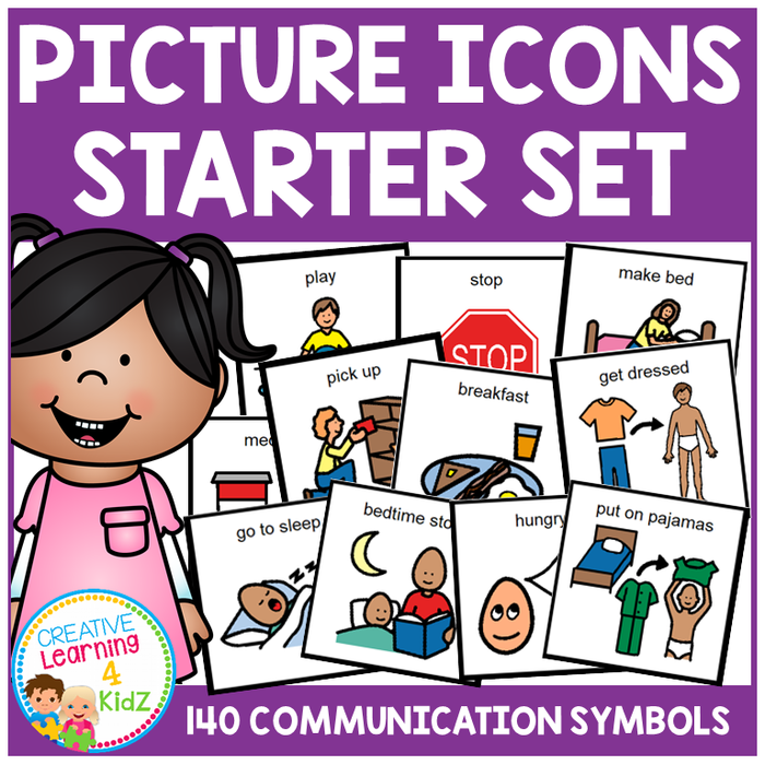 Picture Icons Schedule Cards Starter Set Special Education