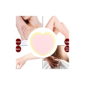 Hair Remover Sponge,Painless Depilation Sponge Pad Women Waxing Polishing Sponge for Lip, Arm, Armpit,Chin,Leg and Private Part(#1)