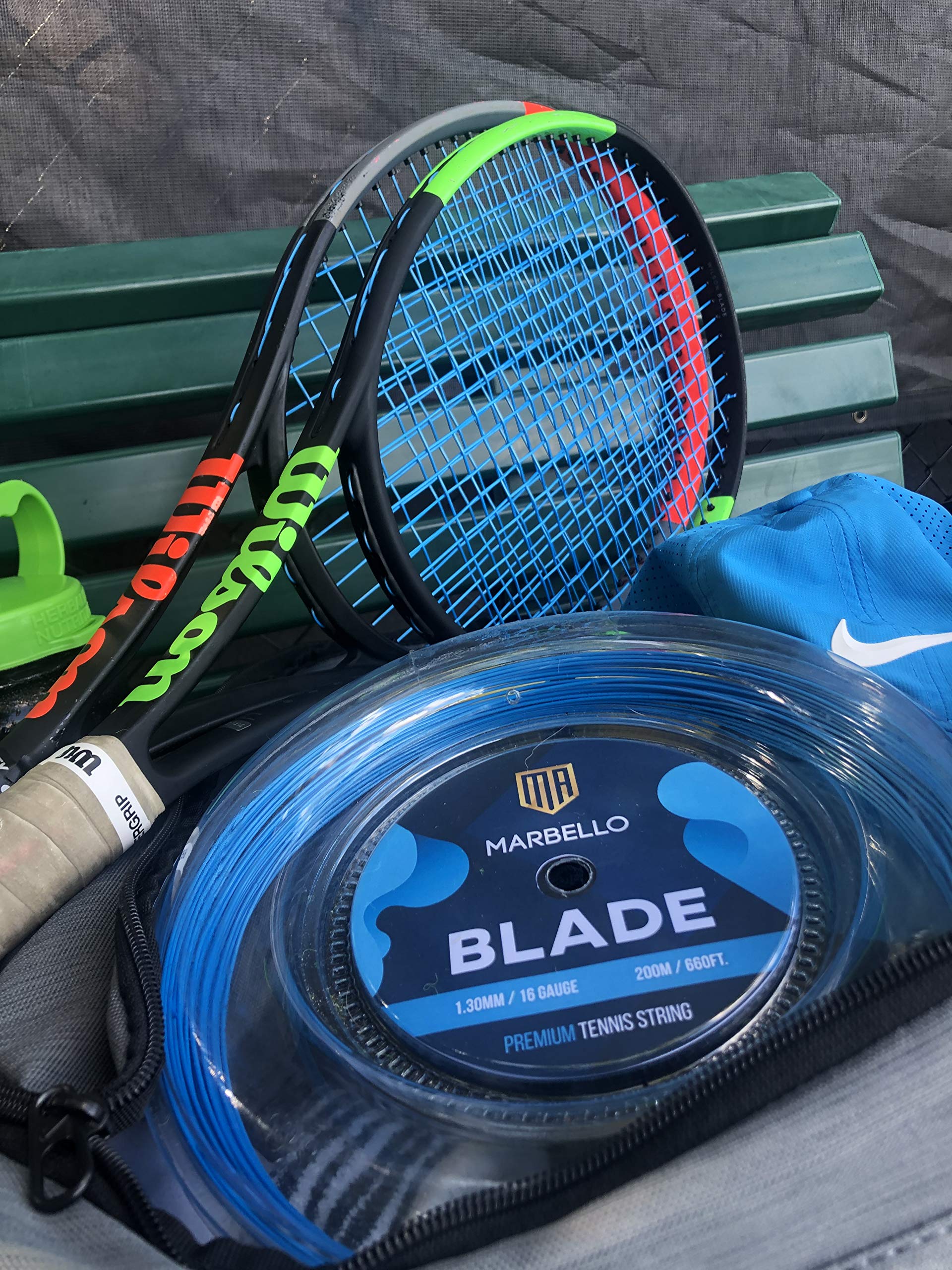 Marbello Blade 1.30 mm /16G (200 m / 660 ft Reel) - Tennis Racket Strings