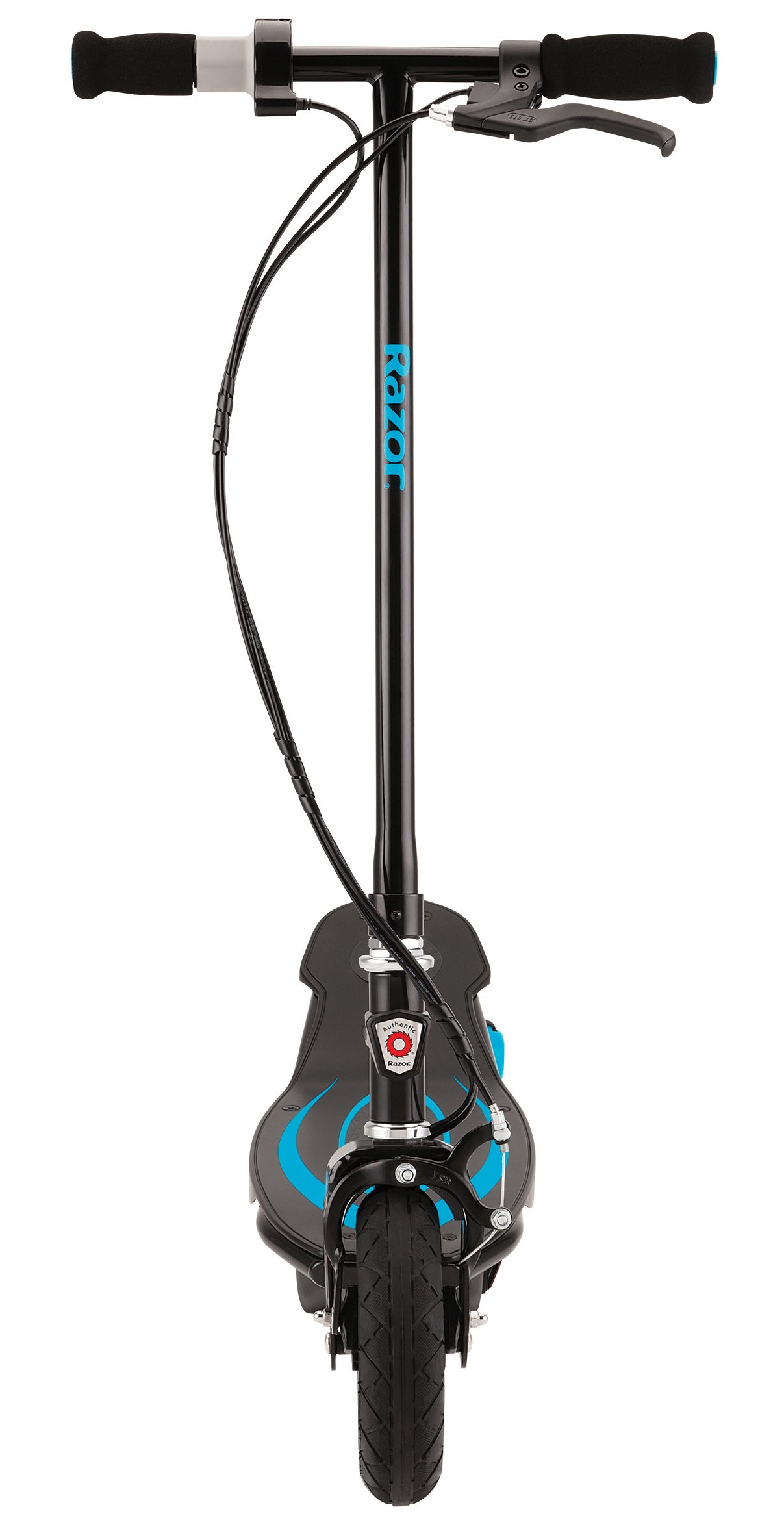 Razor Power Core E100 Electric Scooter - Black Deck - Blue - FFP