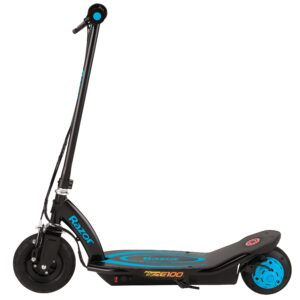 Razor Power Core E100 Electric Scooter - Black Deck - Blue - FFP