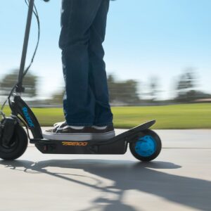 Razor Power Core E100 Electric Scooter - Black Deck - Blue - FFP