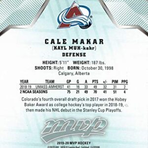 2019-20 Upper Deck MVP Hockey #247 Cale Makar Rookie Card