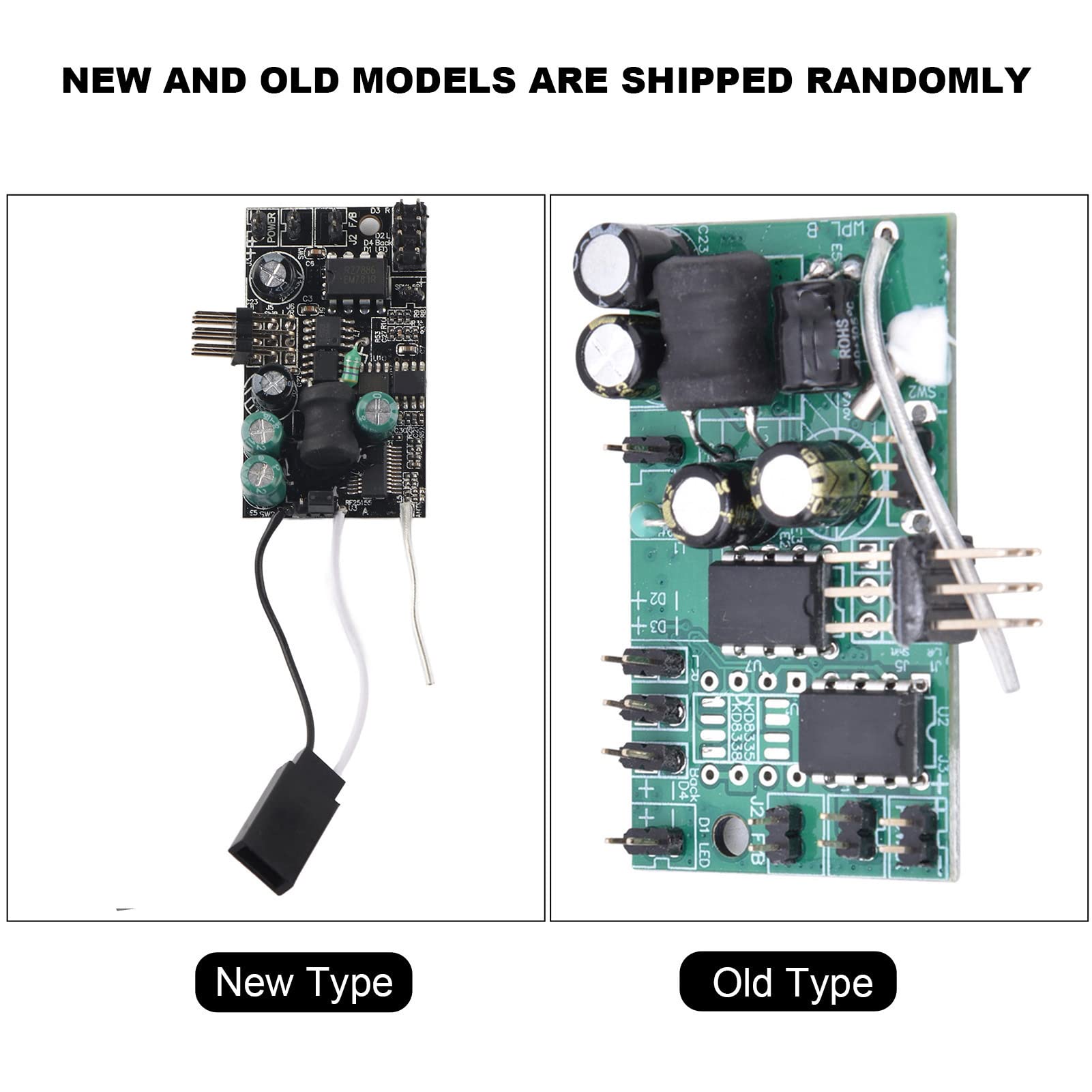 Tbest Remote Control Sound Speaker Group Circuit Board for B-14/B14K/B-24/B24K RC Car Model Accessories(Petrol Version) C24 Motor