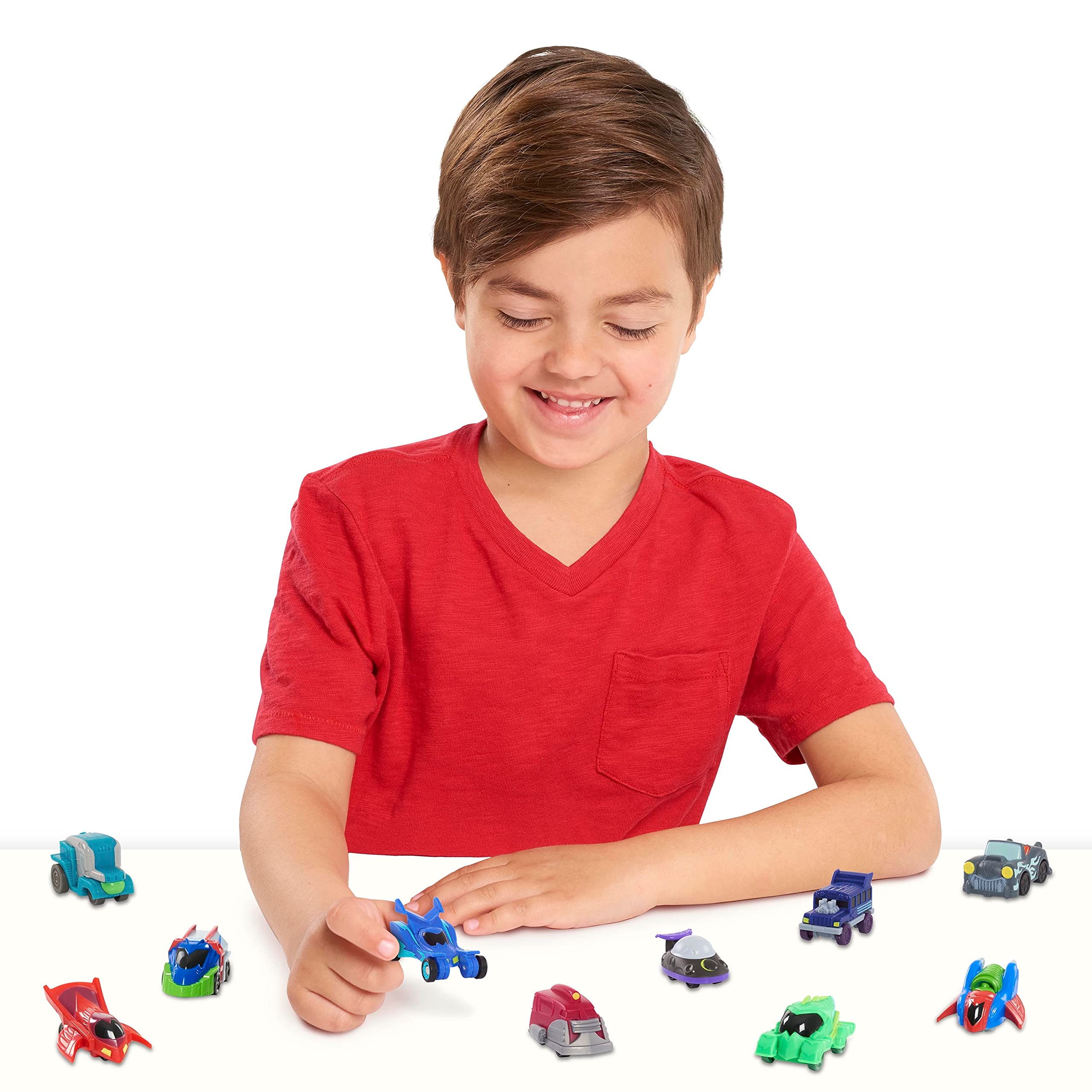 PJ Masks Night Time Micros Deluxe Vehicle Set, Kids Toys for Ages 3 Up by Just Play