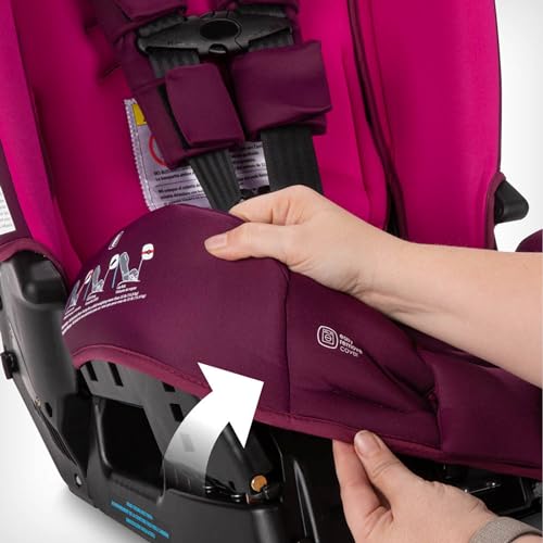 Diono Radian 3R, 3-in-1 Convertible Car Seat, Rear Facing & Forward Facing, 10 Years 1 Car Seat, Slim Fit 3 Across, Pink Blossom