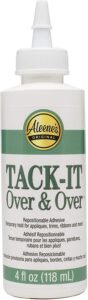 aleene's tack-it over & over liquid glue 4oz