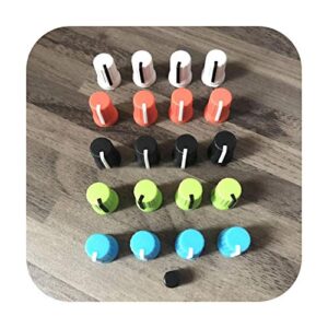 funlife-shop 20pcs rotary knob ni for traktor kontrol z1 z2 s2 s4 s5 s8 dj controller mixer-