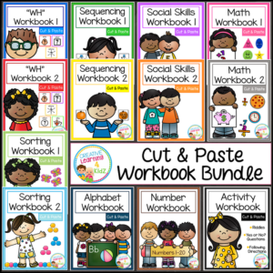 cut and paste workbook bundle