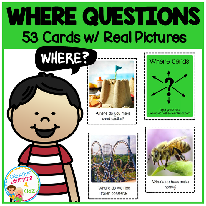 Where Question Cards