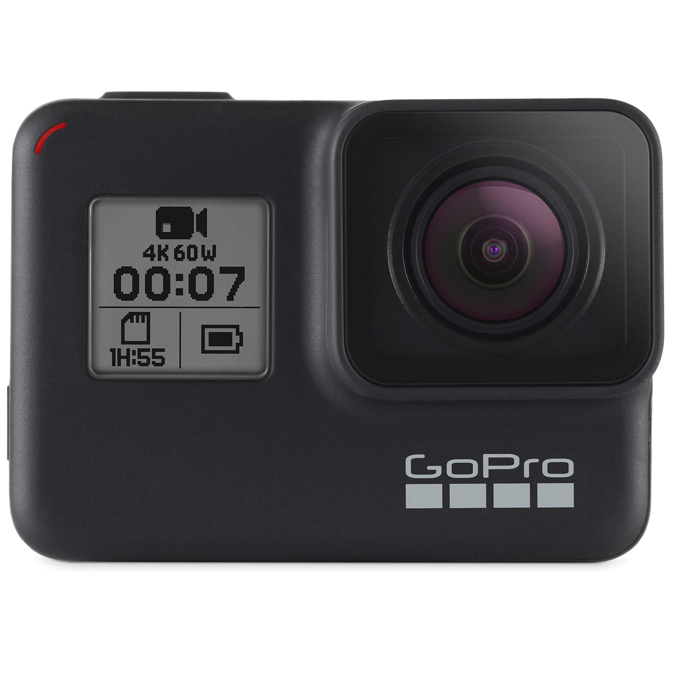 GoPro HERO7 Black - E-Commerce Packaging - Waterproof Digital Action Camera with Touch Screen 4K HD Video 12MP Photos Live Streaming Stabilization