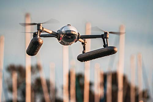 PowerVision PowerEgg X Wizard Waterproof Drone with SyncVoice Technology, 4K60FPS Camera, 6km Transmission Range, Vision Obstacle Avoidance, Landing Protection, and Precision Landing