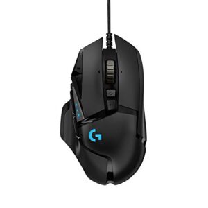 Logitech G502 Hero Wired Gaming Mouse + G Pro X Gaming Headset Bundle - Black