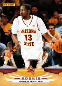 2009-10 panini basketball #400 james harden rookie card - arizona state