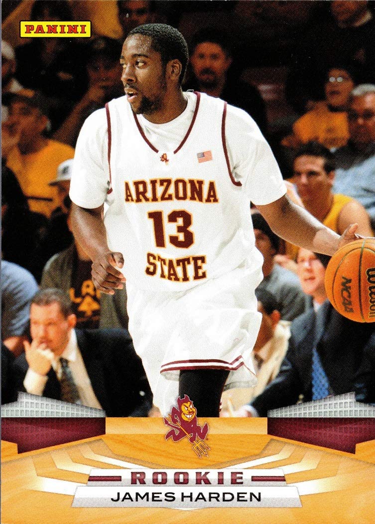 2009-10 Panini Basketball #400 James Harden Rookie Card - Arizona State