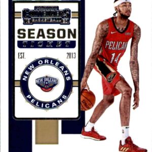 2019-20 Panini Contenders Basketball #12 Brandon Ingram New Orleans Pelicans Basketball Card