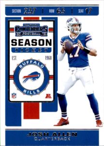 2019 panini contenders #3 josh allen buffalo bills football card