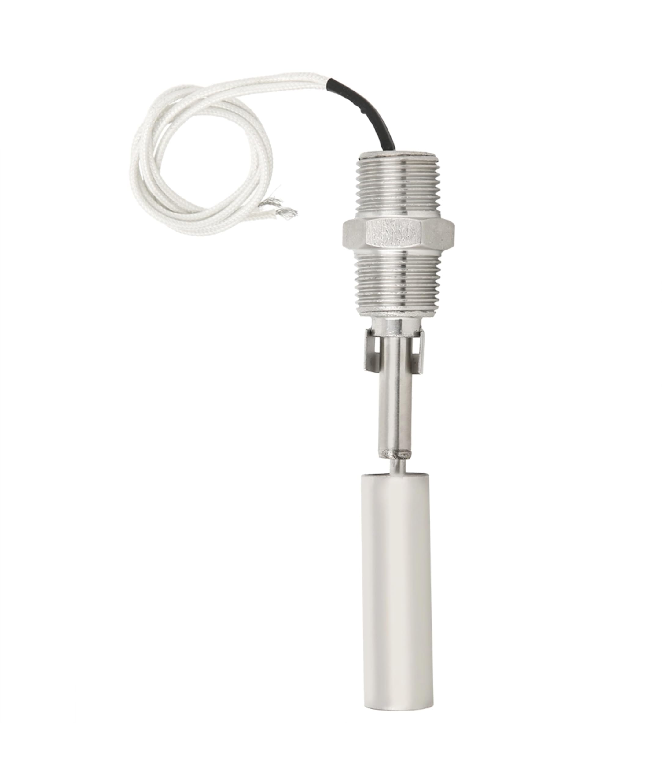 DC0-110V Liquid Water Level Sensor, Sensor Switch, Male Thread 1/2 NPT 304 Stainless Steel, Suitable for Liquids of Different densities, pressures and temperatures