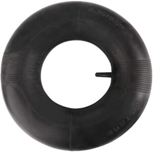 4.10/3.50-4" inner tube with tr-4 straight valve stem, heavy duty 410/350-4 replacement tube for hand truck, dolly, hand cart, utility wagon, snow blower, lawn mower, wheelbarrow, generator and more