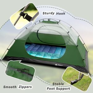 Forceatt Camping Tent-2 Person Tent, Waterproof & Windproof. Lightweight Backpacking Tent, Easy Setup, Suitable for Outdoor and Hiking Traveling