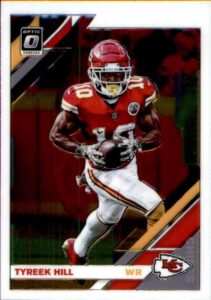 2019 donruss optic #3 tyreek hill kansas city chiefs football card