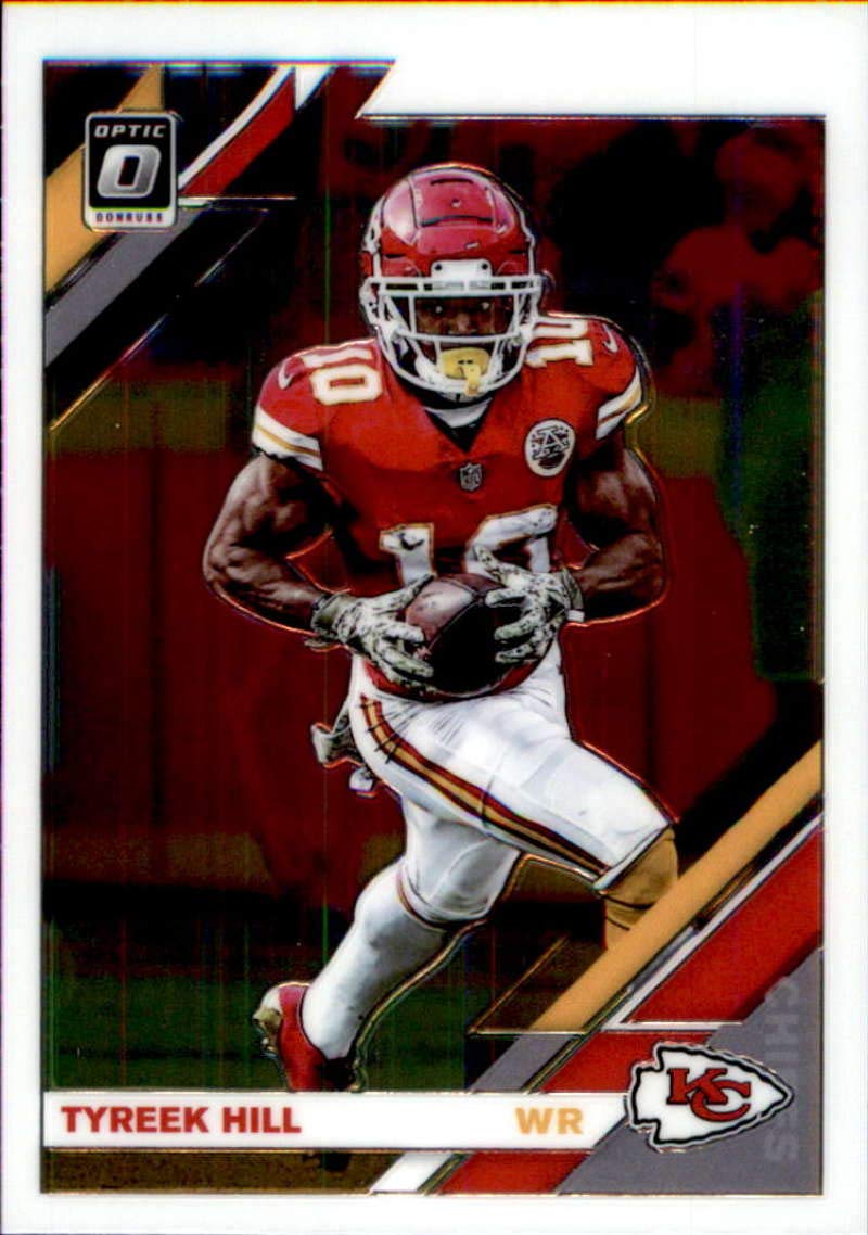 2019 Donruss Optic #3 Tyreek Hill Kansas City Chiefs Football Card