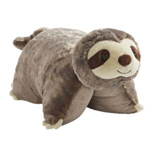 pillow pets sunny sloth stuffed animal - 18" stuffed animal plush toy