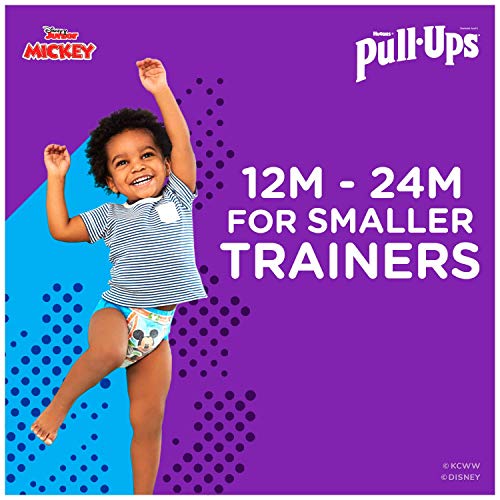 Pull-Ups Boys' Potty Training Pants Training Underwear Size 3, 12-24M, 25 Ct