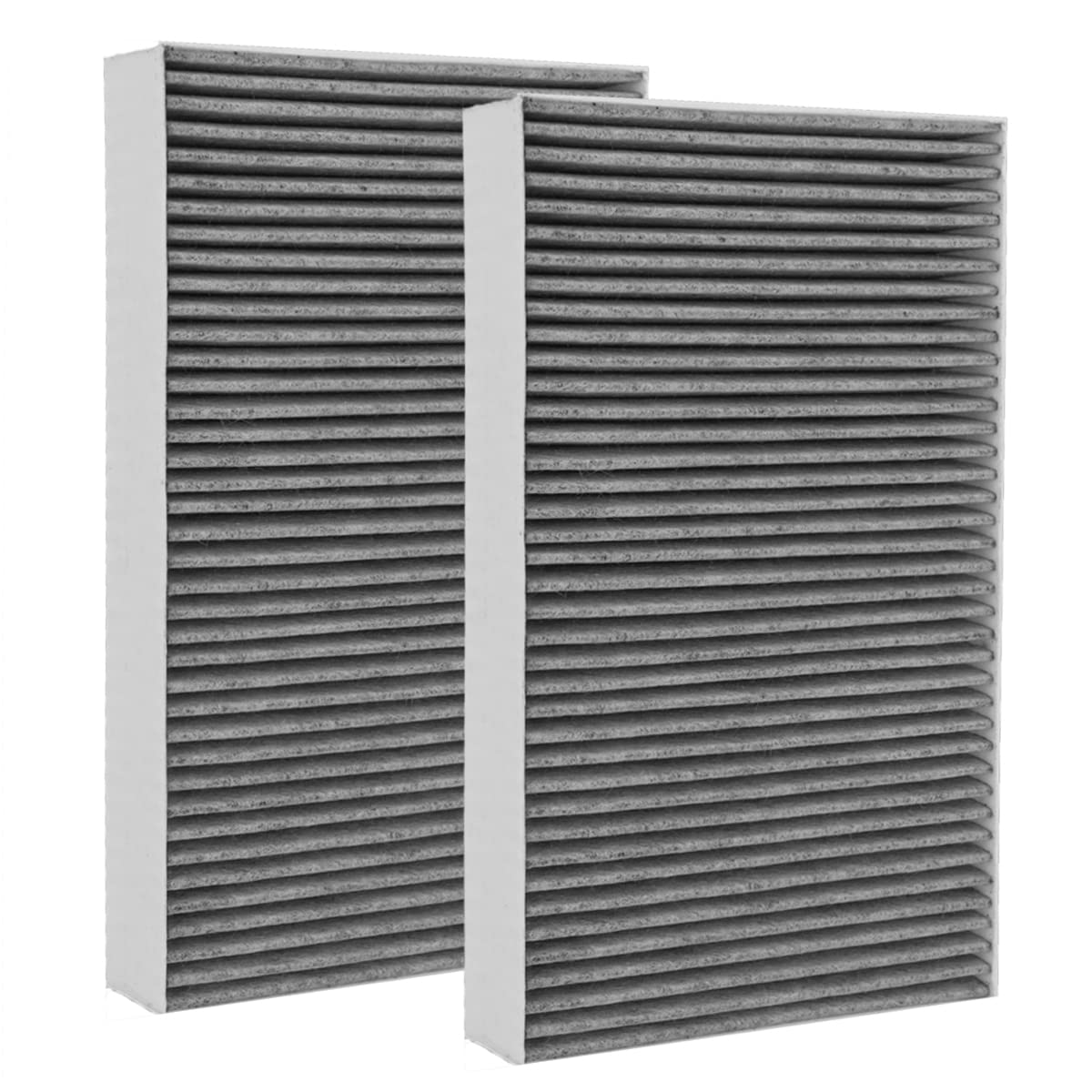 Lhari F1 Carbon Filter, Compatible with 3M Filtrete F1 Air Purifier C01 T02 FAP-C01-F1 FAP-T02-F1, Remove Allergen + Odor, 2-Pack