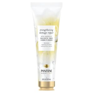 pantene nutrient blends fortifying damage repair conditioner, sulfate free, 8.0 fl oz, 6.365 fl oz