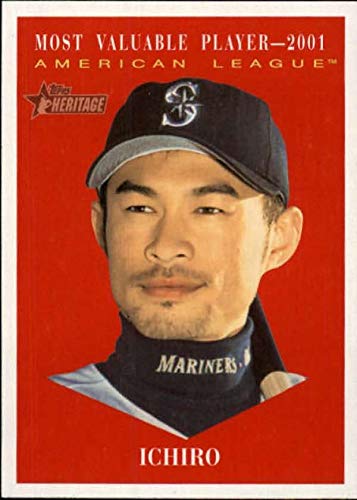 2010 Topps Heritage #472 Ichiro Suzuki Seattle Mariners (SP - Short Print) MLB Baseball Card NM-MT